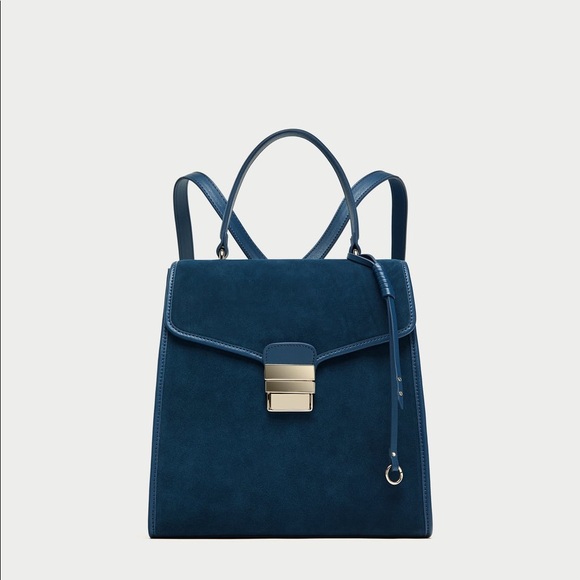 Zara | Bags | Zara Split Suede Convertible Backpack | Poshmark